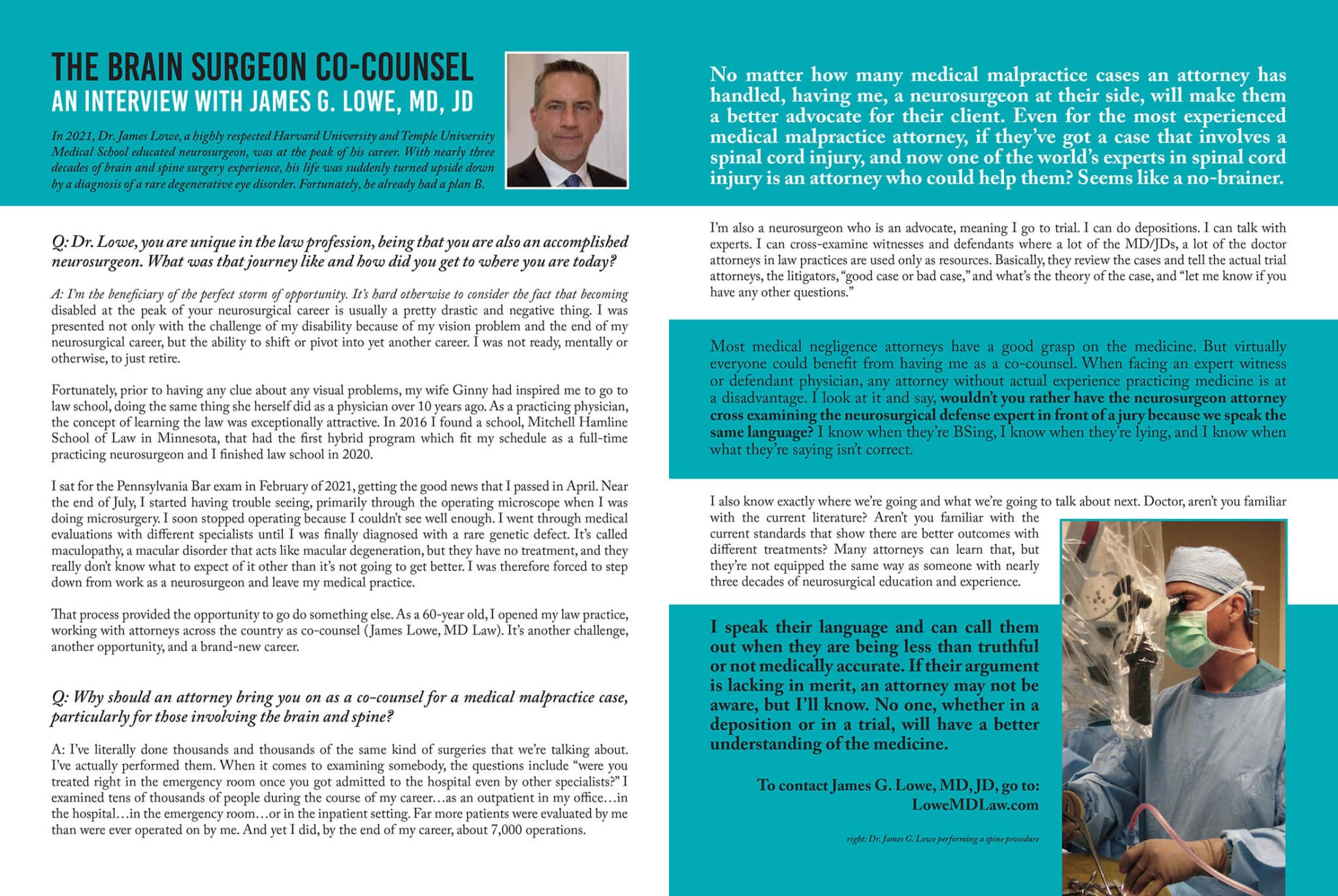 Articles - James Lowe, MD Law, LLC